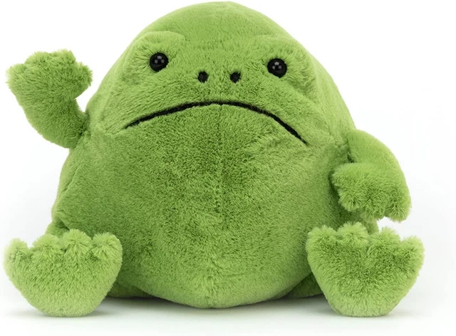 CUDDLY JELLYCAT RICKY Frog Plushie 20cm - Perfect Gift for Kids ...