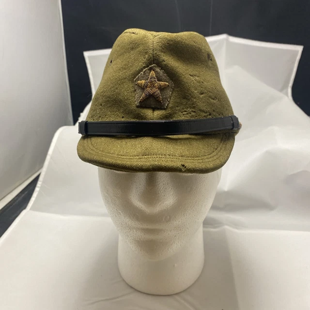 ORIGINAL WW2 IJA Japanese Army Officers Field Cap £350.00 - PicClick UK