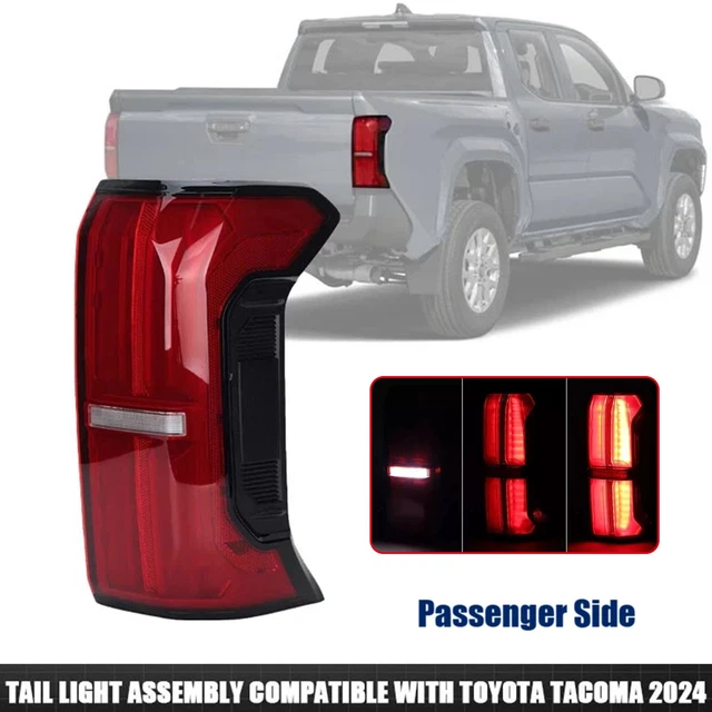 LED TAIL LIGHT For Toyota Tacoma 2024 2025 Rear Brake Stop Lamp ...