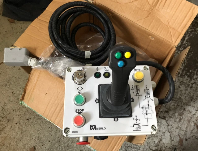 MERLO 051682 BNIB Extending Basket Wired Remote Control Complete Kit ...