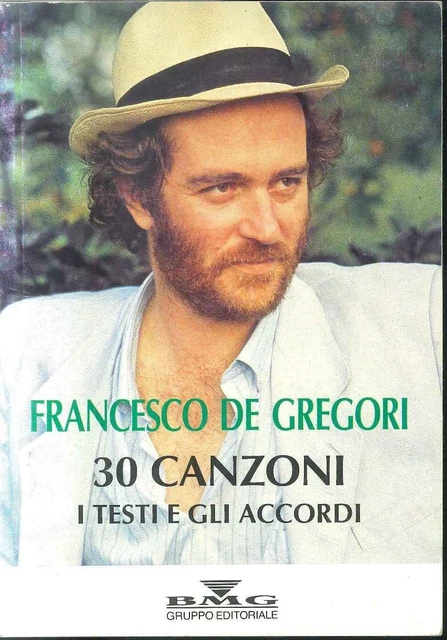 Spartito Francesco De Gregori 30 Canzoni I Testi E Gli Accordi No Cd Lp