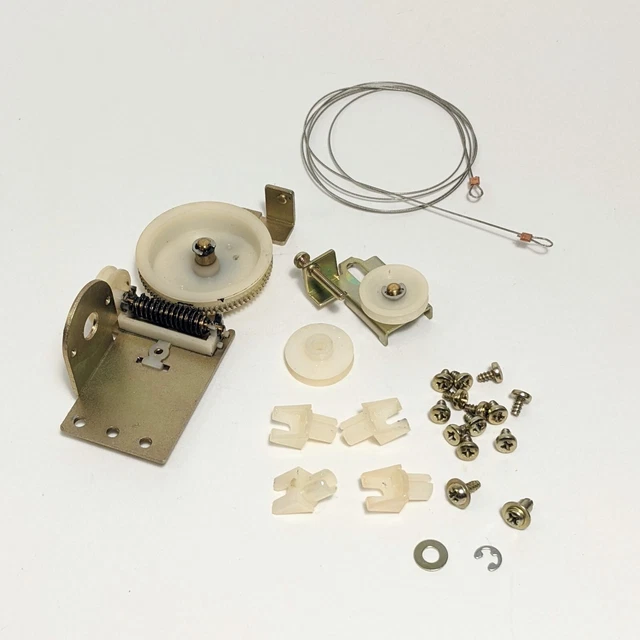 SANSUI P-M7 TURNTABLE Parts Tonearm Arm Drive Assembly Gear Pulley $20. ...