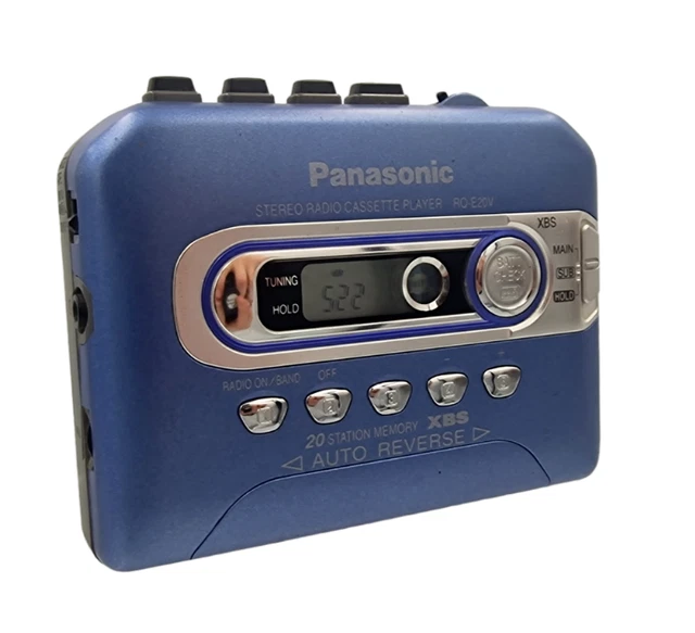 PANASONIC RQ-E20V PORTABLE Cassette Player Walkman Radio Fm Spares ...
