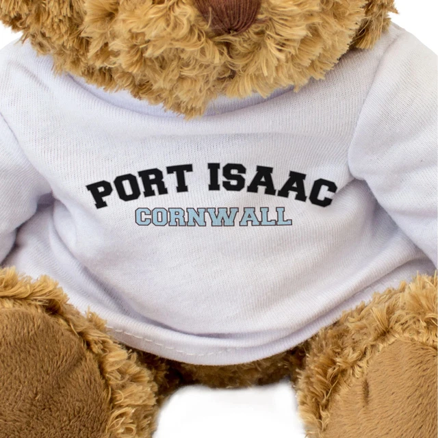 PORT ISAAC, CORNWALL - Teddy Bear - Cute Cuddly Soft - Cornish Gift ...
