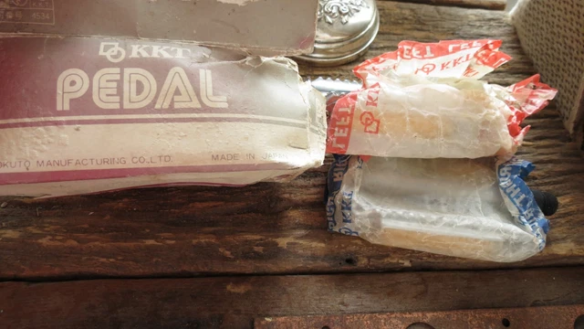 OLD SCHOOL Vintage KKT Pedals BMX Bike Japan NOS New in box $41.00 ...