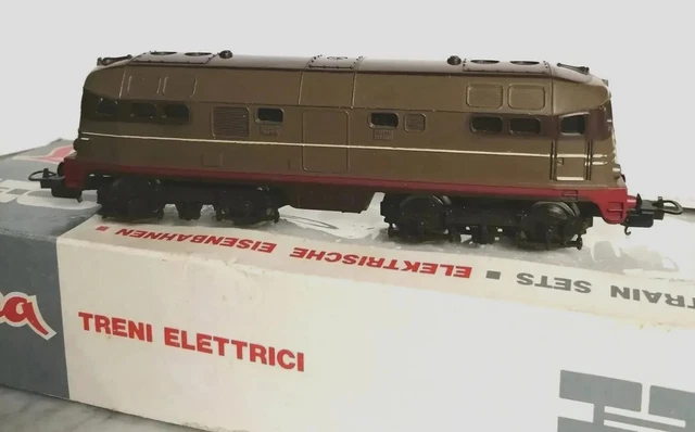 LIMA ART.8023 HO Locomotore FS Ansaldo D342-4010 Isabella Catalogo 1966 ...