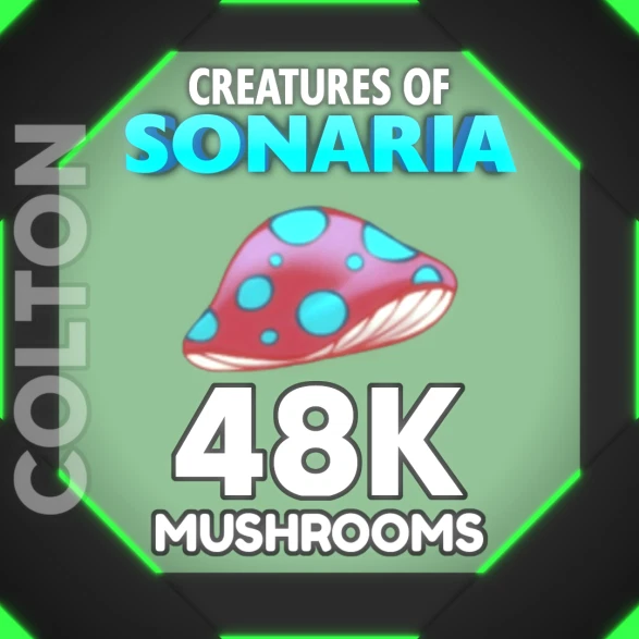 ROBLOX - CREATURES of Sonaria - CoS - Mushrooms - 48K $19.99 - PicClick