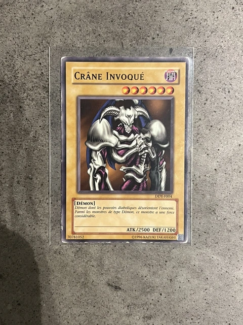 CARTE CARD YU-GI-OH Konami 1996 Edition Crâne Invoqué DDY-F004 Bon État PSA Fr EUR 1,90 ...