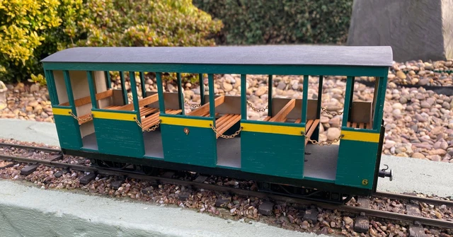 BOGIE TOAST RACK carriage SM32 16mm Scale Garden Railway £26.70 ...