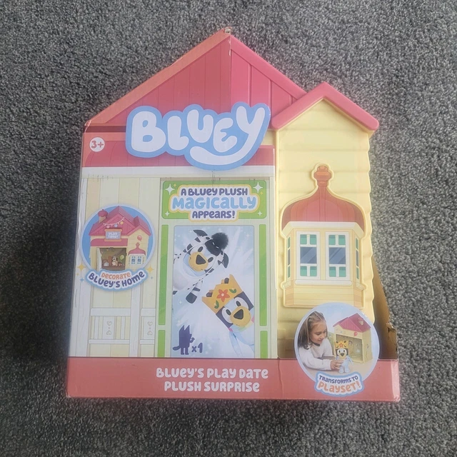 BLUEY PLAYDATE SURPRISE PLAYSET Bluey/Zebra PLUSH Assortment BRAND NEW ...