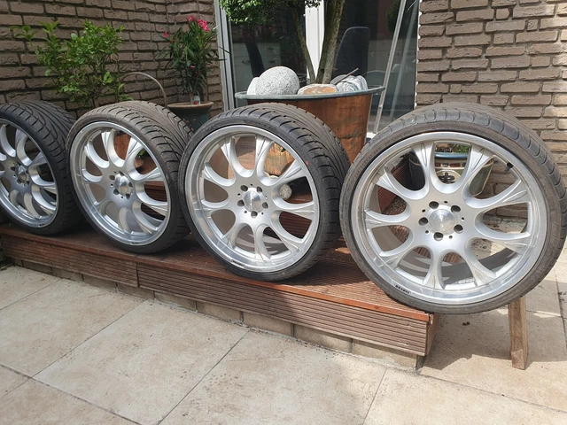 BRABUS FELGEN 21&MERCEDES W221C216W220C215W140W222C217S Klasse CL AMG ...