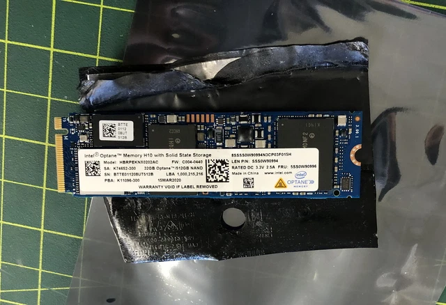 SSD INTEL OPTANE H10 PCIe NVMe M2 512 Go NAND HBRPEKNX0202AC EUR 36,01 ...