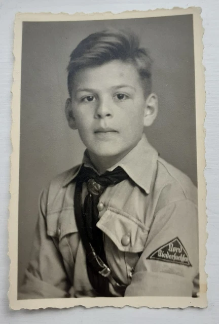 WW2 ORIGINAL GERMAN (boy) Pimpf Pass Photo £5.50 - PicClick UK