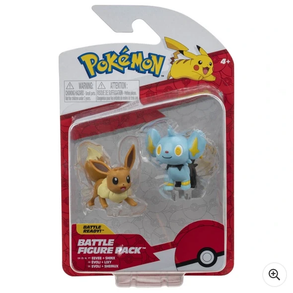 POKÉMON BATTLE FIGURE Pack - Shinx & Eevee EUR 41,97 - PicClick FR