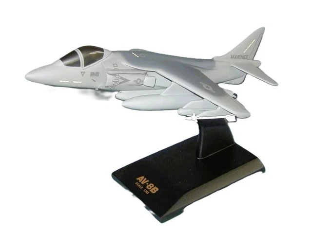USMC MCDONNELL DOUGLAS AV-8B Harrier Desk Top Display 1/48 Jet Model SC ...