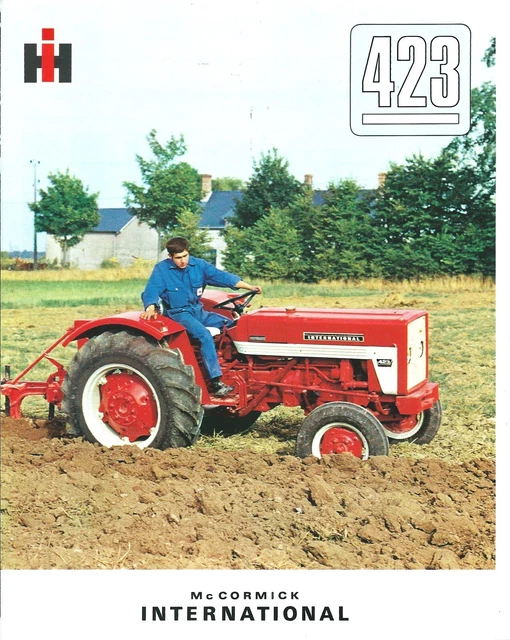 PROSPECTUS BROCHURE prospekt tracteur MC CORMICK INTERNATIONAL 423 EUR 9,98 - PicClick FR