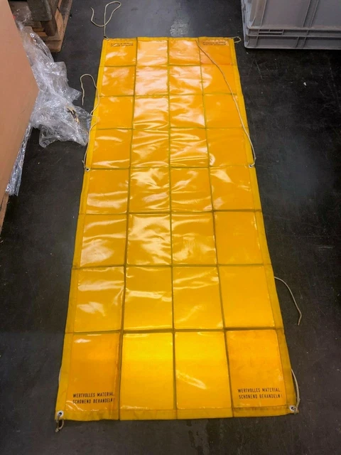 NATO SIGNAL PANEL Marker groß Signaltuch Notsignal gelb ca. 200cm x 40 ...