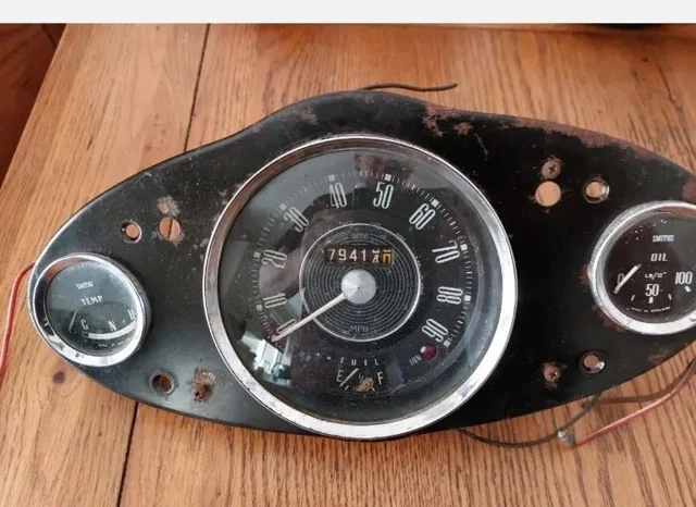 CLASSIC MINI CENTRE Clock speedo Gauges Austin Morris Binnacle Mk1 £115 ...