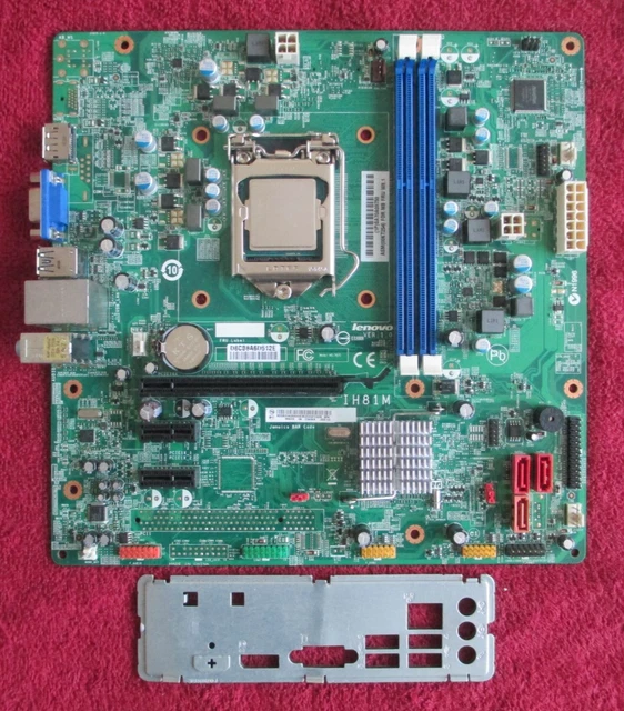 LENOVO IH81M D8CB8A6D512E Thinkcentre E73 Socket 1150 Motherboard with ...
