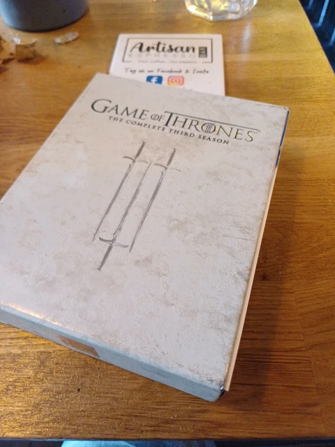 GAME OF THRONES - The Complete Third Series - 5 Blu-Ray Disc Box Set ...