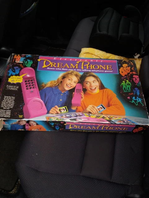 VINTAGE ELECTRONIC DREAM PHONE Board Game 1992 MB Games £48.00 ...
