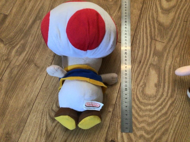 SUPER MARIO PLUSH soft toys Toad and Grandpa Toad £12.99 - PicClick UK