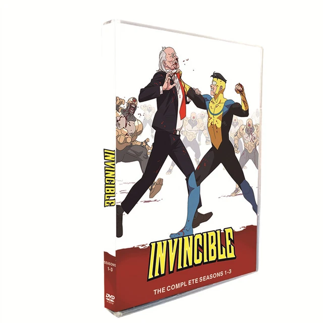 NEW BOX SET Invincible Season 1-3 DVD Complete Series 6-Disc English ...