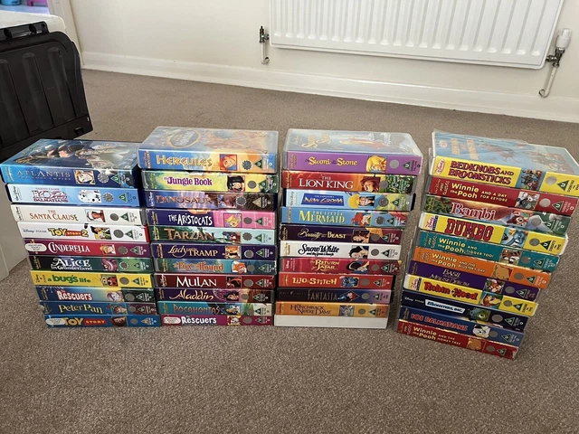 WALT DISNEY VHS Bundle £500.00 - PicClick UK