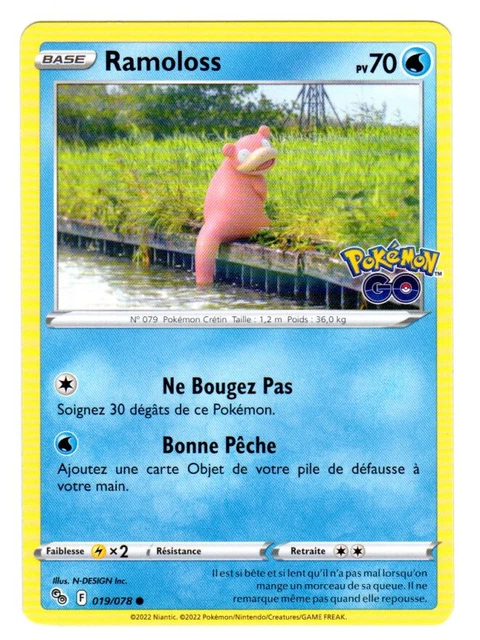 CARTE POKEMON POKÉMON GO EB10.5 FR #019/078 Ramoloss EUR 1,00 - PicClick FR