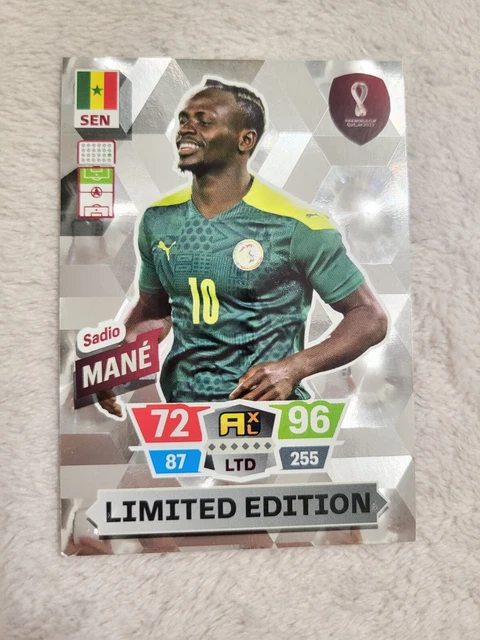SADIO MANE - LIMITED EDITION - WORLD CUP 2022 Qatar Panini Adrenalyn XL EUR 5,50 - PicClick DE