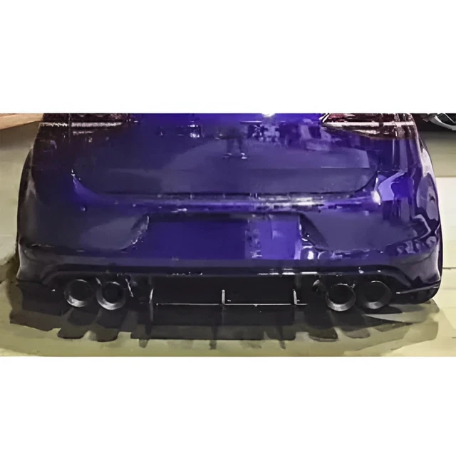 VW GOLF R MK7 Rear Diffuser 2013-2016 £134.88 - PicClick UK