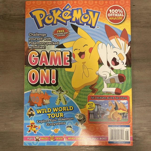 OFFICIAL POKÉMON MAGAZINE May 2025 ~ Game On! ~ Mazes Trivia Puzzles Pokemon $10.99 - PicClick CA