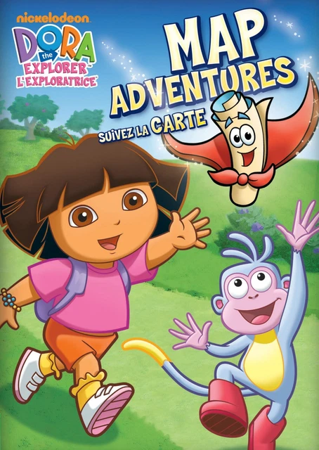 DORA THE EXPLORER: Map Adventures (Bilingual) £97.45 - PicClick UK