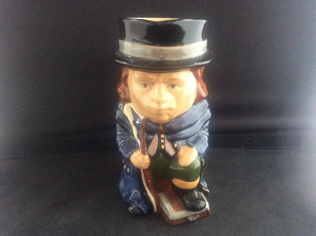 POTTERY TOBY JUG The Coachman Staffordshire Character by Manor 5.5 ...