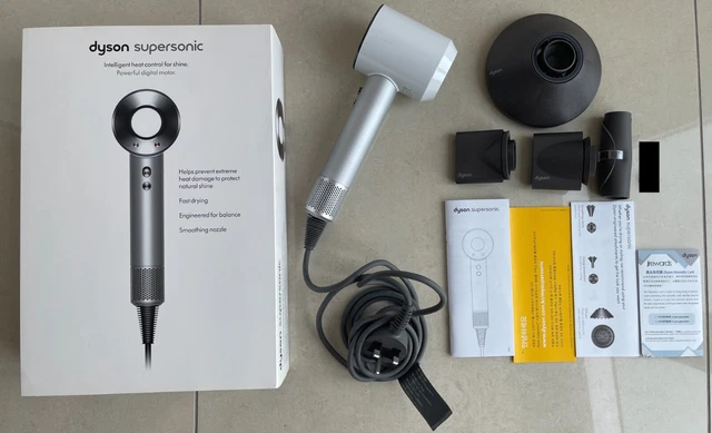 WHITE HD01 DYSON Supersonic Hair Dryer Hairdryer £165.00 - PicClick UK