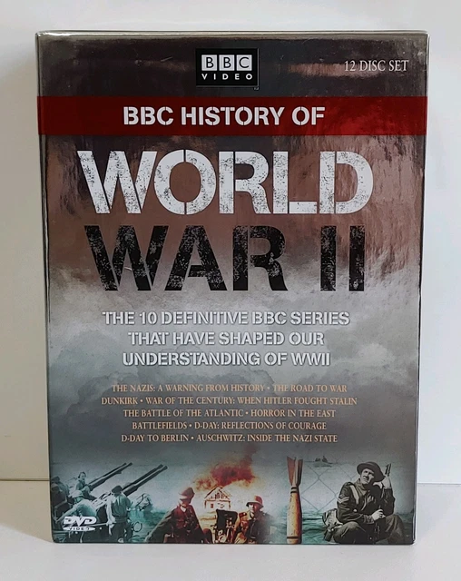 BBC HISTORY OF World War II _ DVD _ 12-Disc Box Set _ With Booklet ...