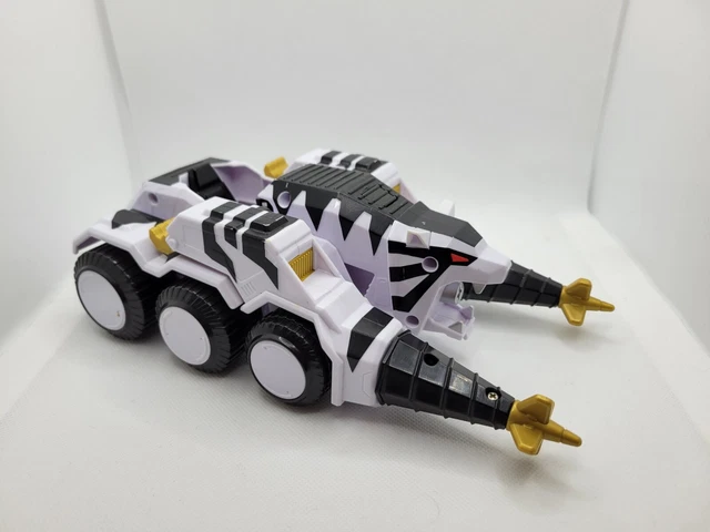 POWER RANGERS SUPER Samurai White Tiger Tank Bandai 2012 Vehicle ...