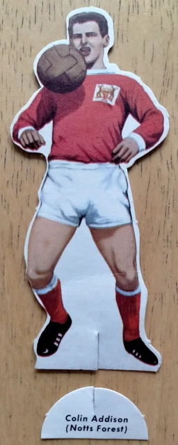 COLIN ADDISON NOTTINGHAM Forest DC Thomson Victor Stand-Up Figure 1965 ...