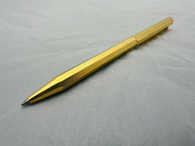 GIVENCHY TWIST BALL Point Pen Gold Tone Without Case £19.99 - PicClick UK