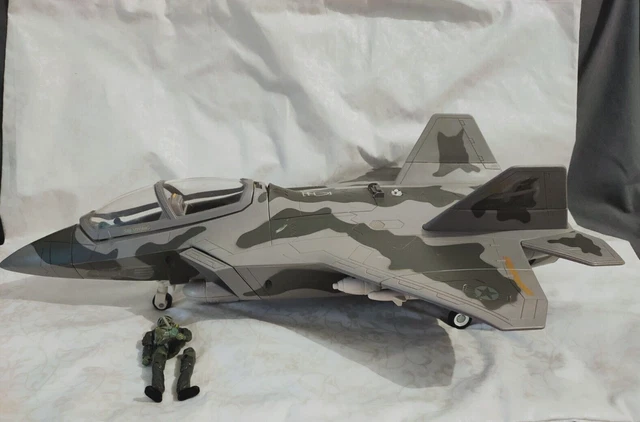 ANCIEN JOUET VINTAGE Gi Joe avion de chasse Thunderwing JET 2003 Hasbro ...