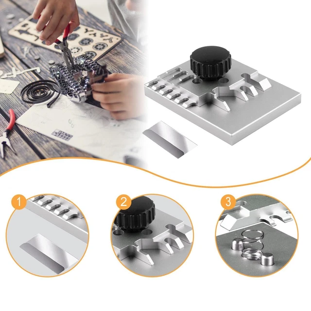 SMALL ETCHED PARTS Bender with Bending Aid Model DIY Craft Tool for ...