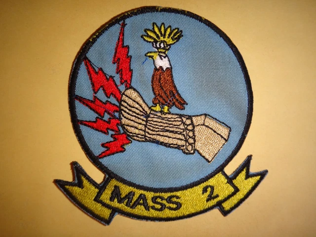 USMC MARINE AIR Support Squadron MASS-2 Vietnam War Patch £11.48 ...