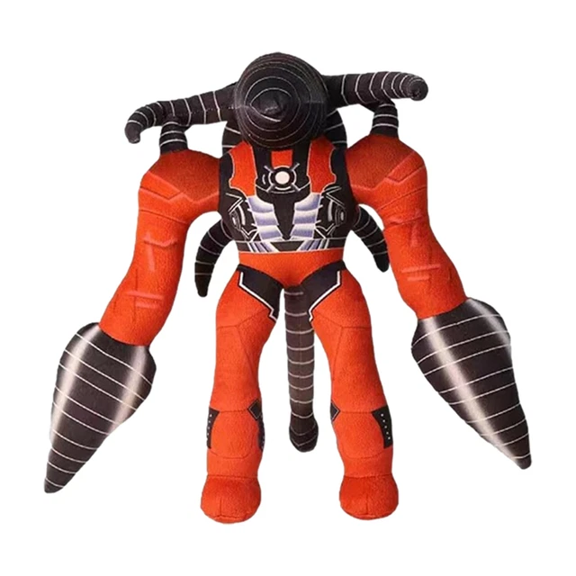 SKIBIDI TOILET PLUSH Multiverse Ultimate Titan Drill man Figure Doll ...