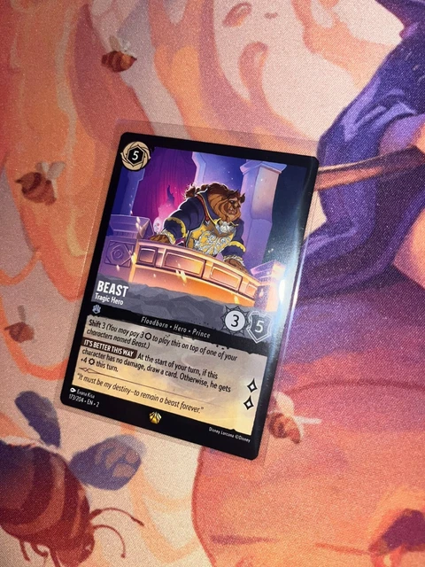 BEAST, TRAGIC HERO (173/204) Disney Lorcana: Rise of the Floodborn Non Foil🔥 £49.95 - PicClick UK