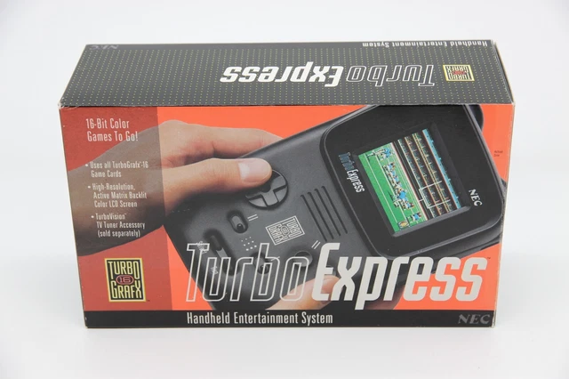 CONSOLE NEC TURBO EXPRESS | TURBO GRAFX 16 PORTABLE | en boite NEUVE/NEW EUR 5.000,00 - PicClick FR