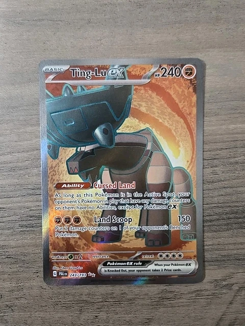 POKÉMON TCG TING-LU ex Ultra Rare SV02: Paldea Evolved 243/193 NM $4.50 ...