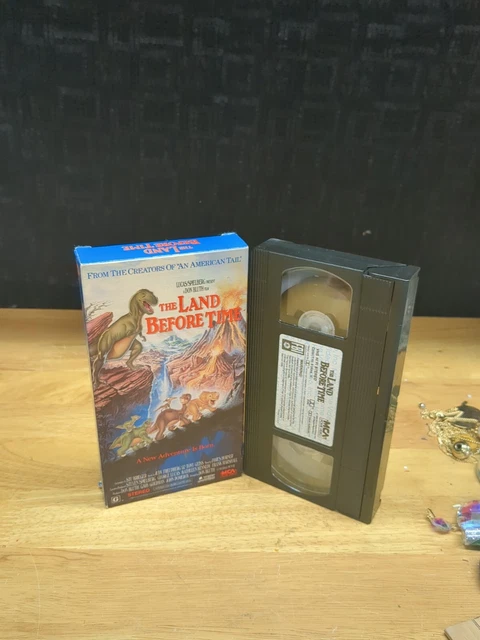 THE LAND BEFORE Time VHS Universal Pictures 1989 film MCA. Occasion 169 ...