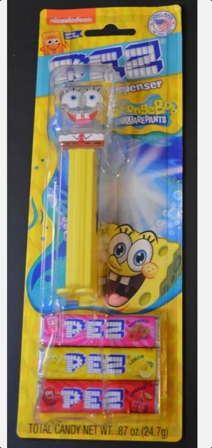 PESCE SPONGEBOB PANTALONI QUADRATI dispenser caramelle Nickelodeon ...