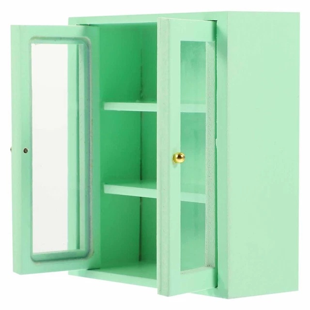 MAKE IT MINI Wall Storage Cabinet Miniature Furniture Model £12.58 ...