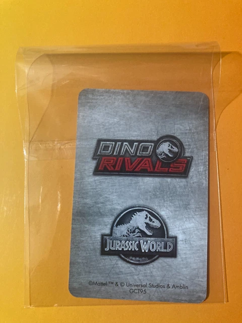 MATTEL JURASSIC WORLD Dino Rivals Trading Card Indominus Rex #38 £38.90 ...